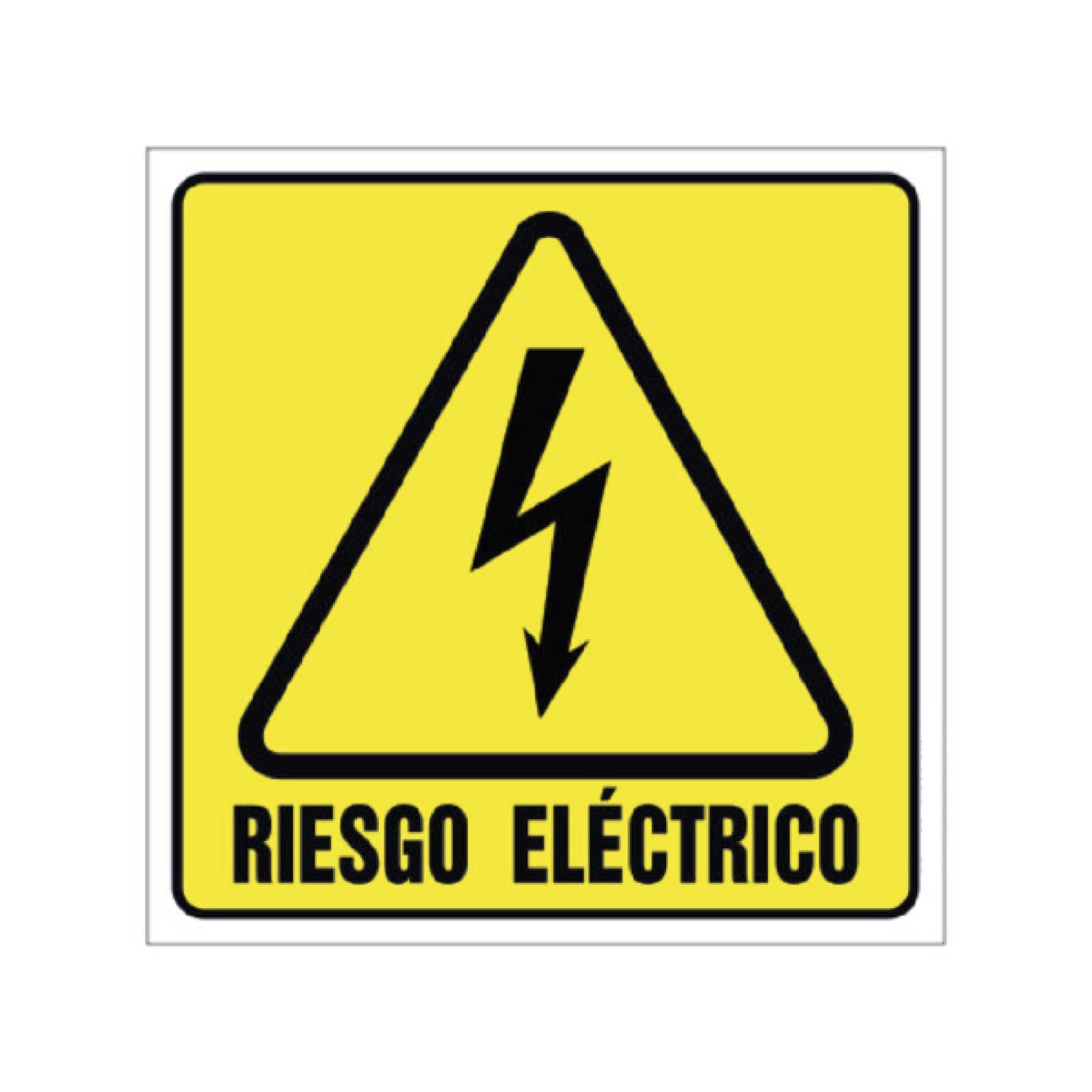 Señaletica | Riesgo Eléctrico - V&S Digital | Avisos en Acrílico